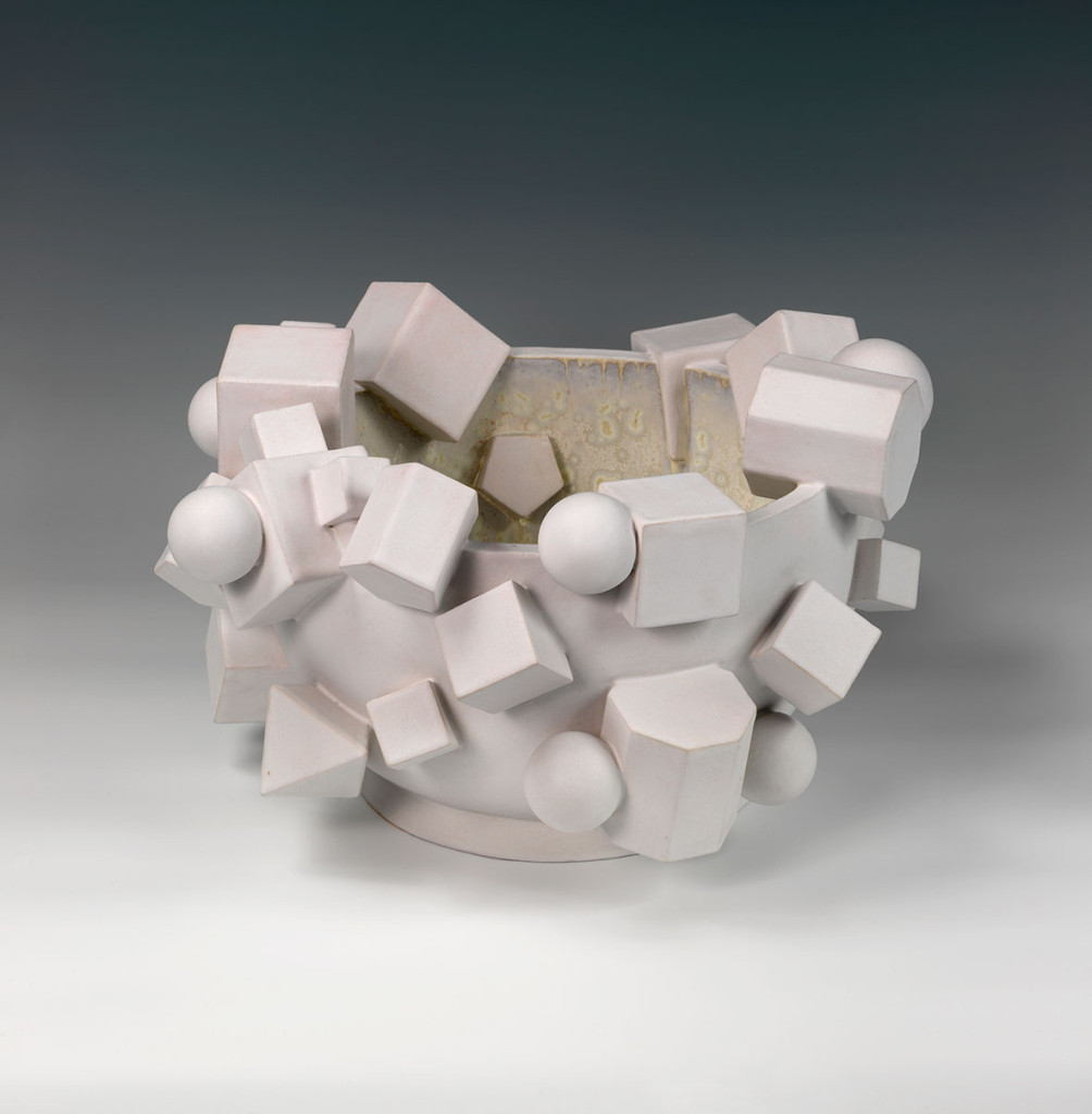 White Magma Bowl - Kate Malone – Ceramics & Glaze research, London.